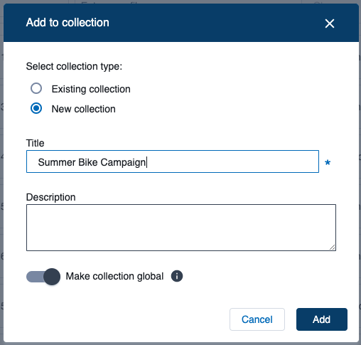 How do I create collections?