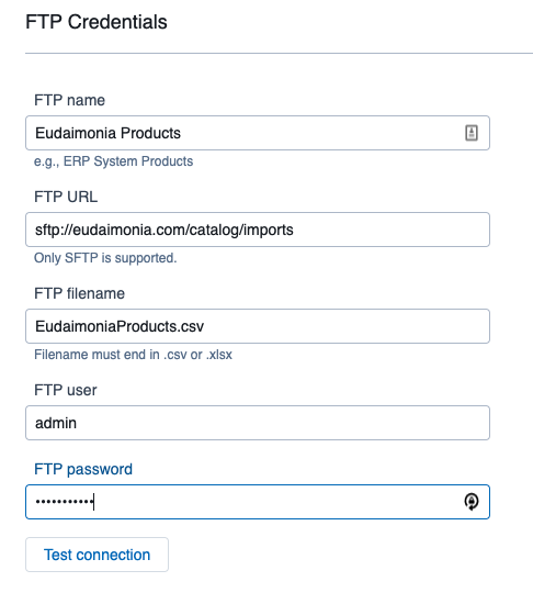 How do I import products?