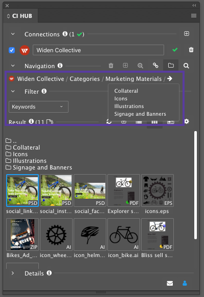 How do I use the CI HUB Connector?