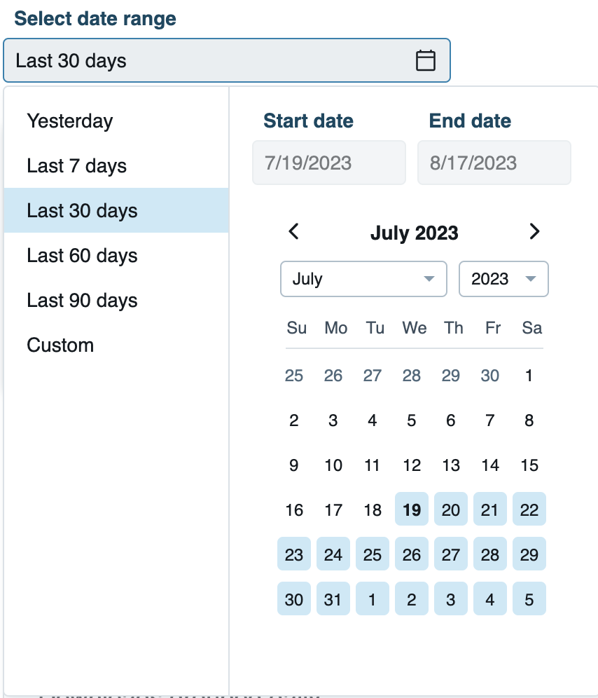 What data can I see in asset insights?