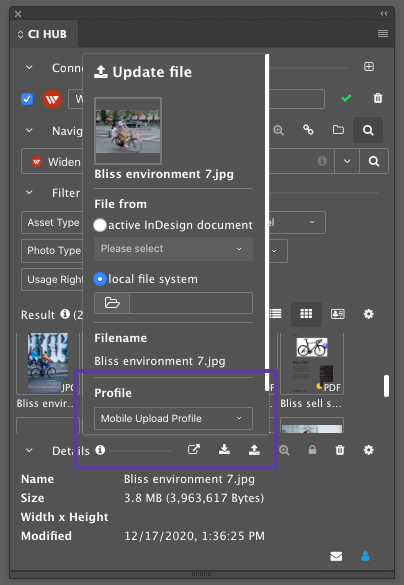 How do I use the CI HUB Connector in Adobe and Office 365?