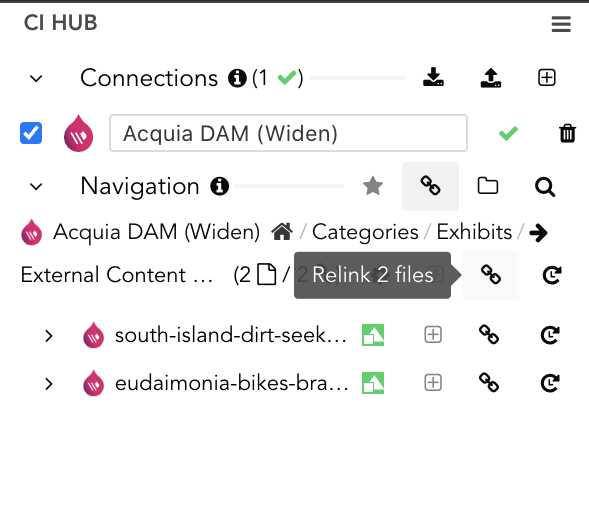 How do I use the CI HUB Connector in Figma and Sketch?