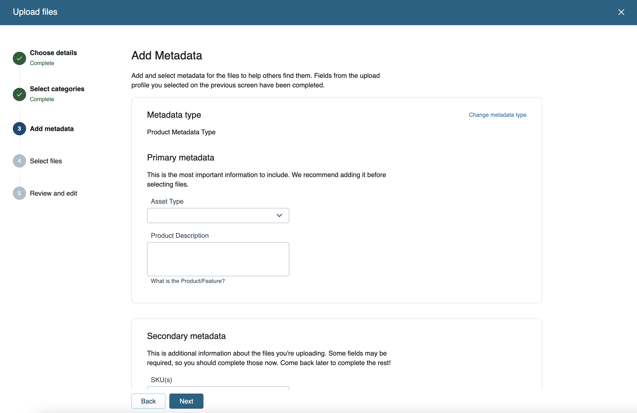 How do I upload files?