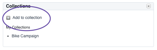 How do I create collections?