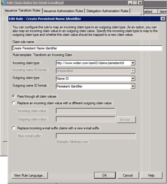 How do I configure a SAML SSO for ADFS?