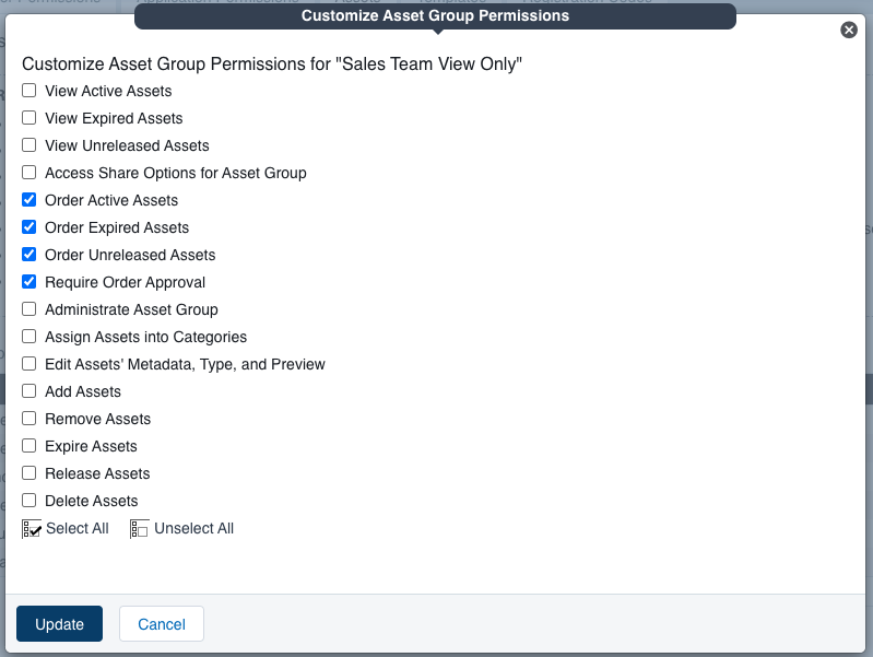How do I approve if assets should be downloaded?
