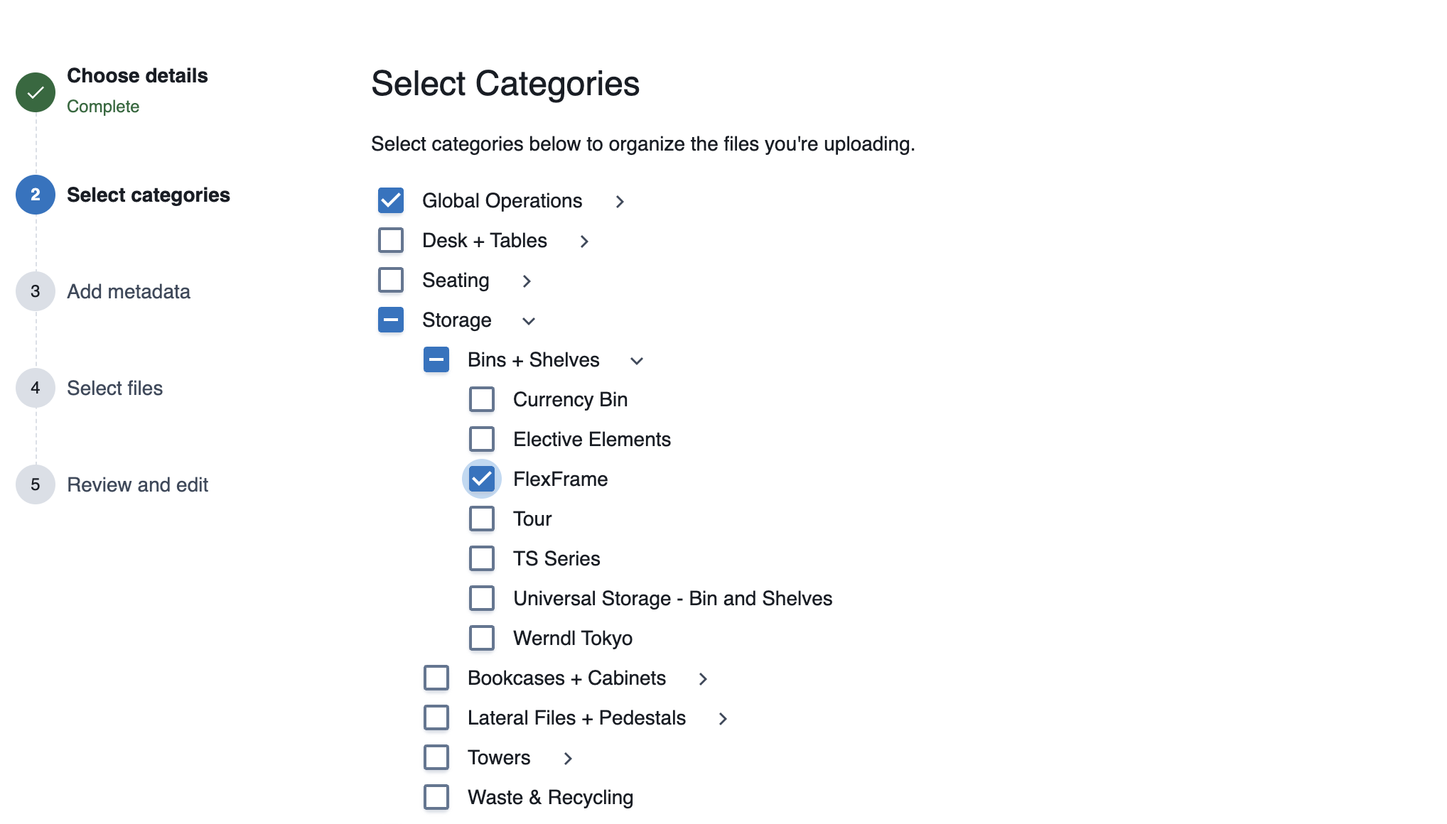 How do I upload files?