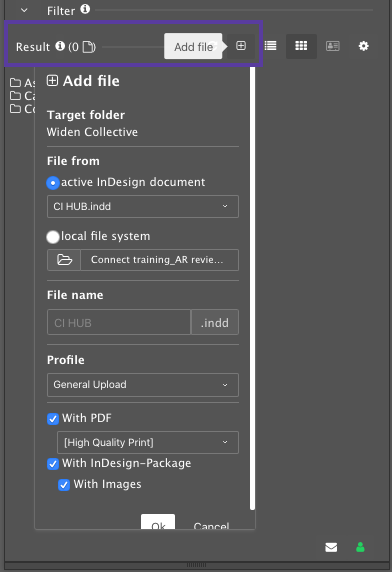 How do I use the CI HUB Connector in Adobe and Office 365?