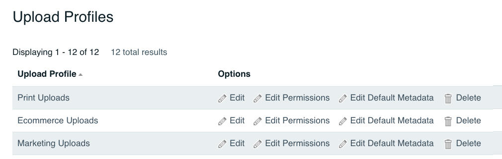 How do I create upload profiles?